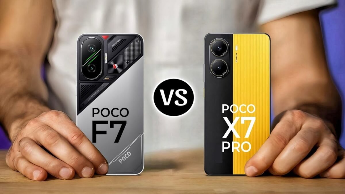 Xiaomi Poco F7 vs Poco X7 Pro : lequel choisir
